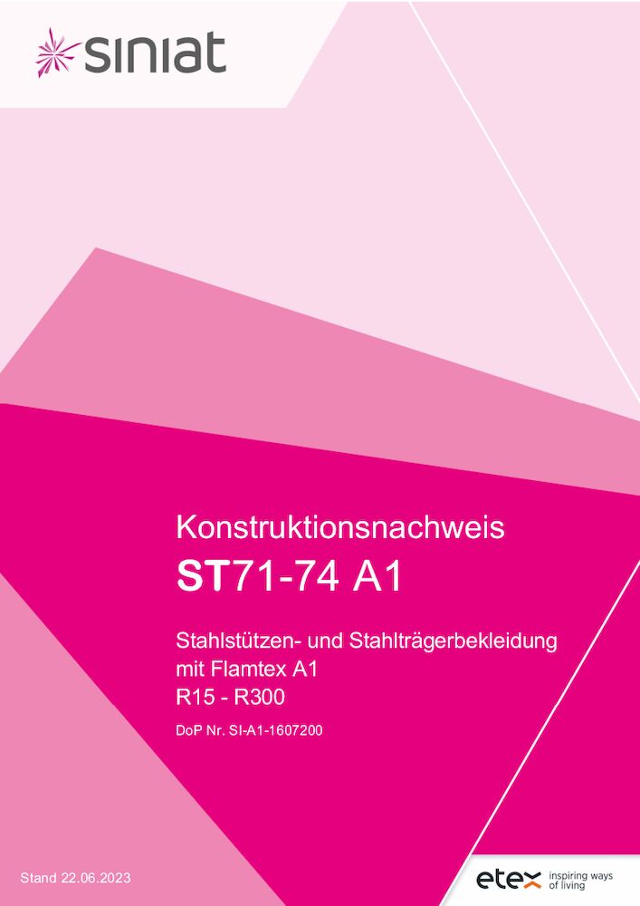 Siniat-Prüfzeugnisse - Siniat